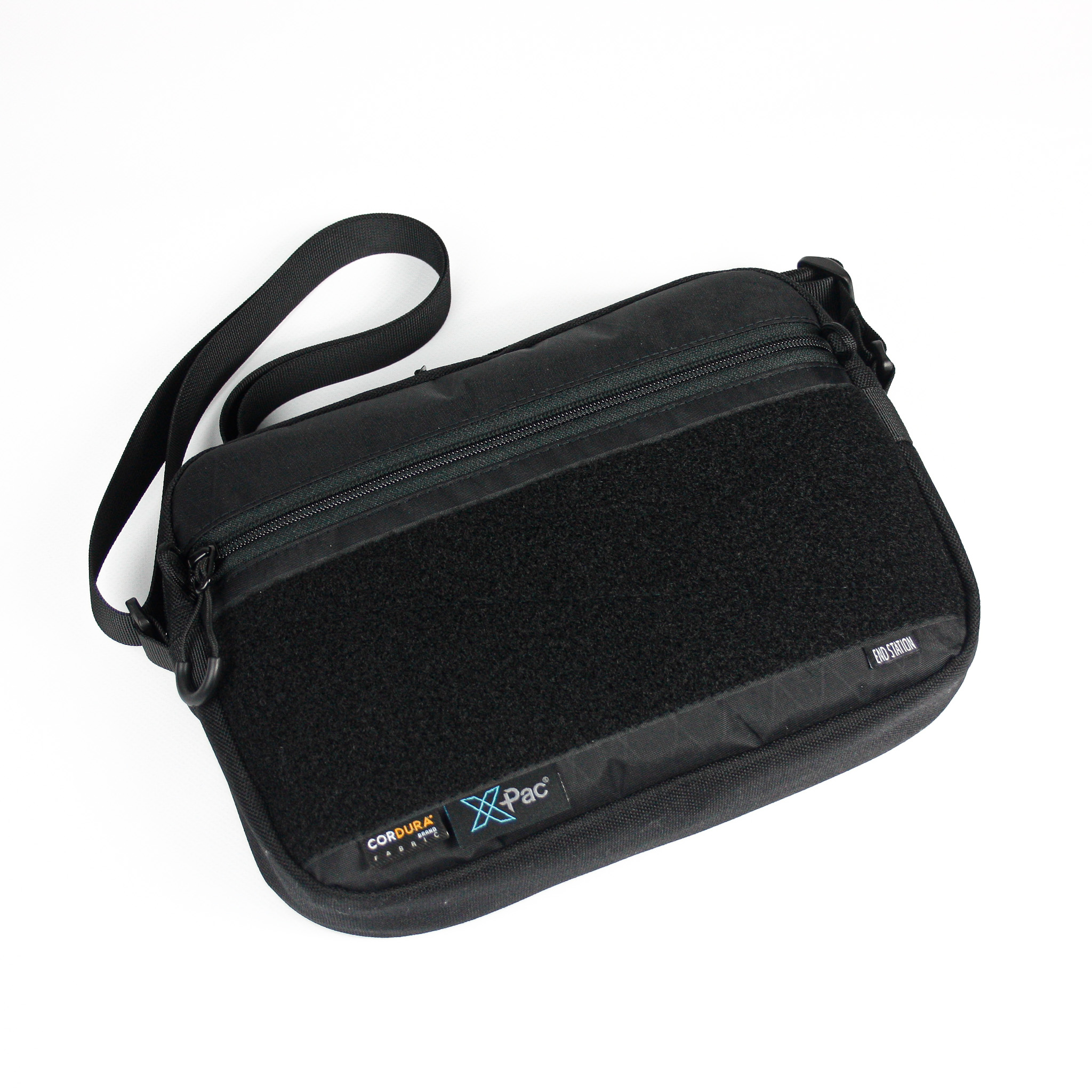 Velcro Box Bag V.2 - XPac VX21/Cordura 1000D - Black - END STATION BAGS